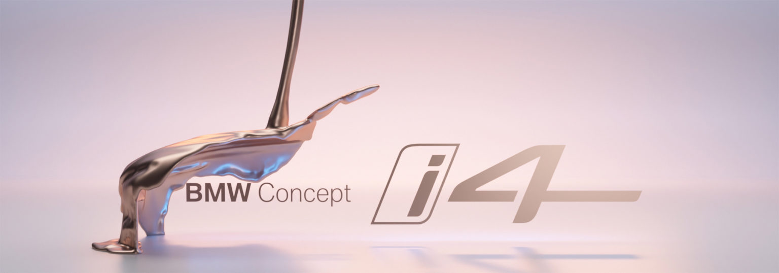 A first look at the official BMW i4 concept! Launch on 3rd March 2020 ...