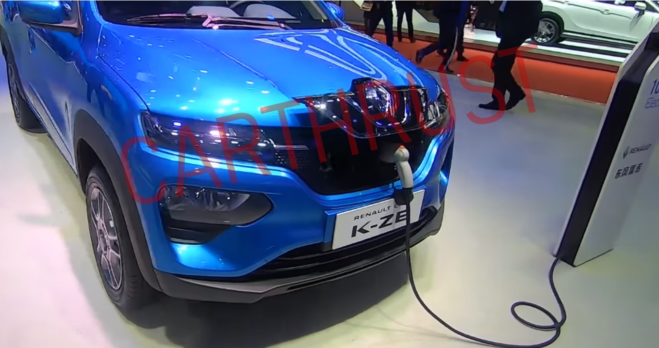 Renault Electric Kwid makes its India debut at Auto Expo 2020 - CarThrust