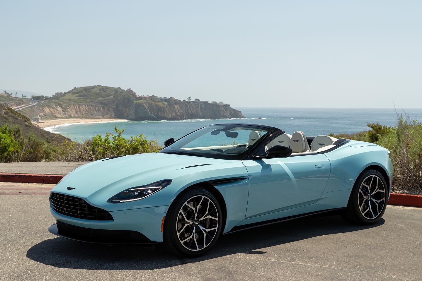 Aston Martin Newport beach shows off exclusive pastel color palette for ...