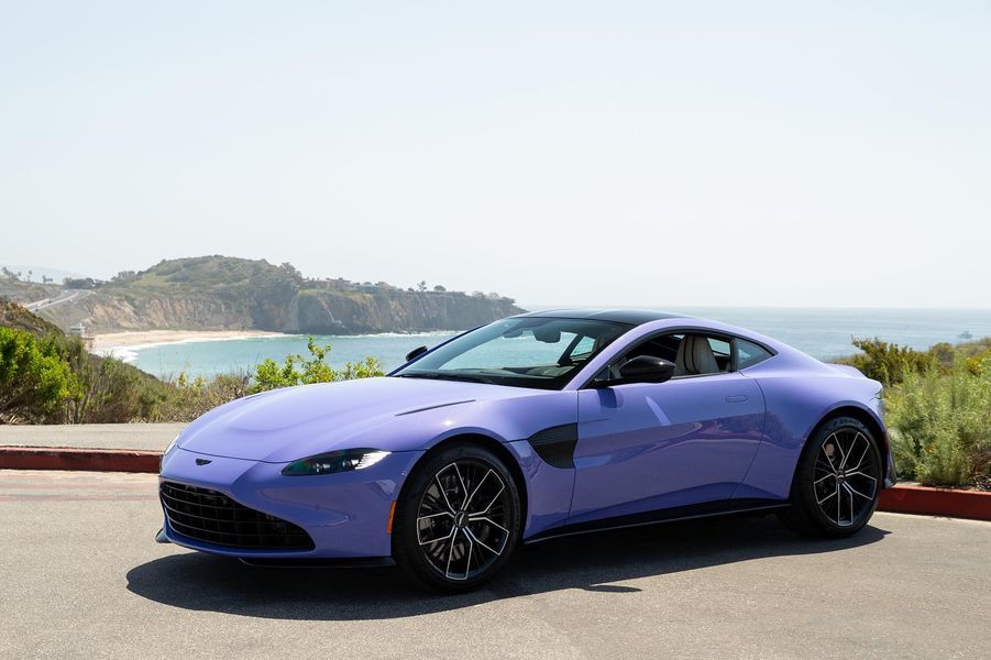 Aston Martin Newport beach shows off exclusive pastel color palette for ...