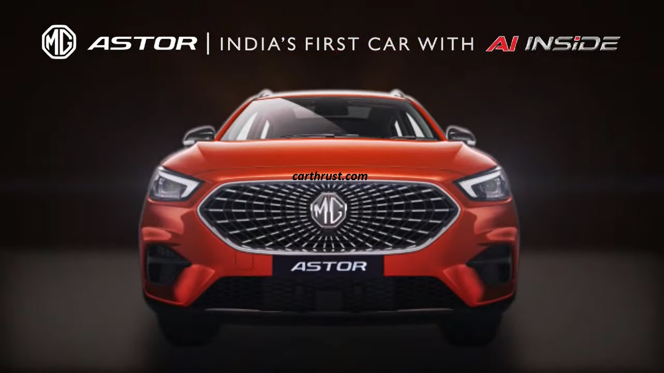 The MG Astor will be India's first AI-powered vehicle - CarThrust