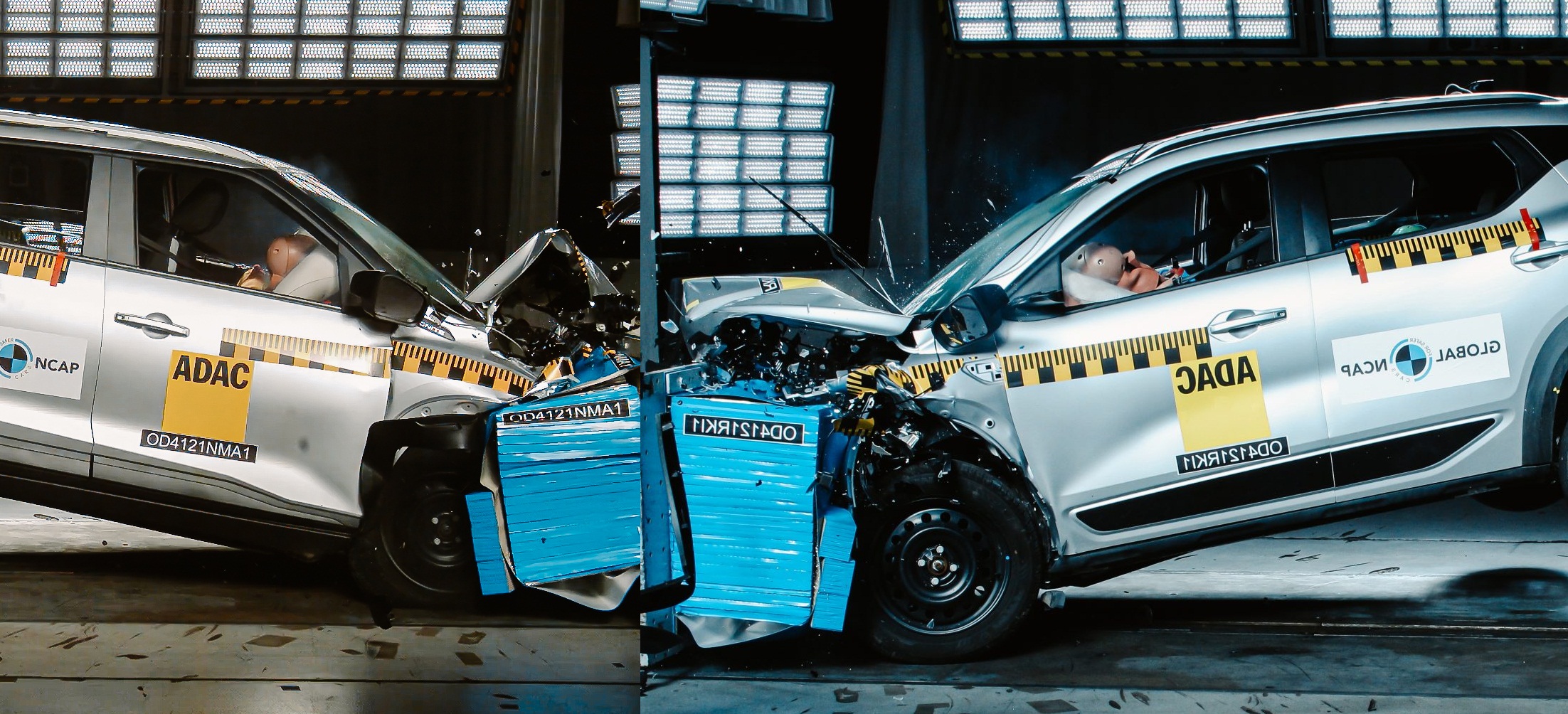 The Nissan Magnite and Renault Kiger scored 4-star in GNCAP crash tests ...