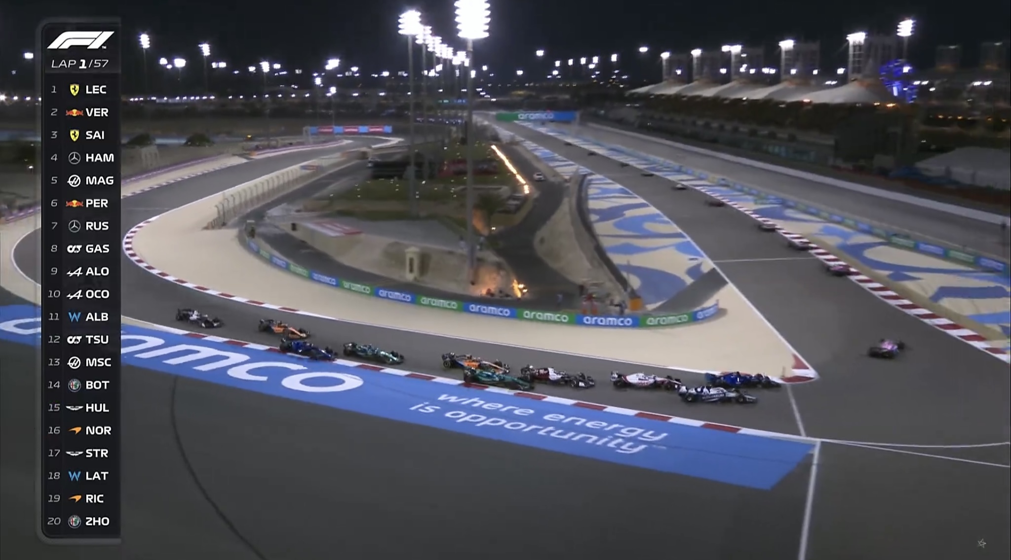 Forza Ferrari! It's a Ferrari 1-2 after 911 days at the 2022 Bahrain GP ...