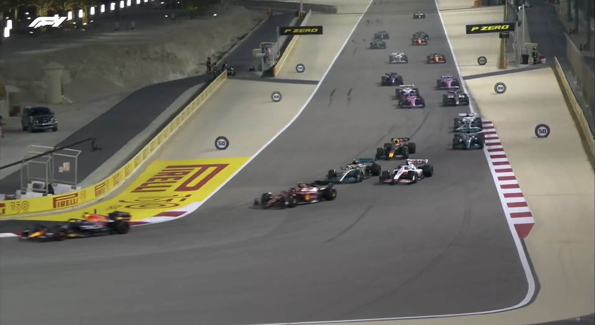 Forza Ferrari! It's a Ferrari 1-2 after 911 days at the 2022 Bahrain GP ...