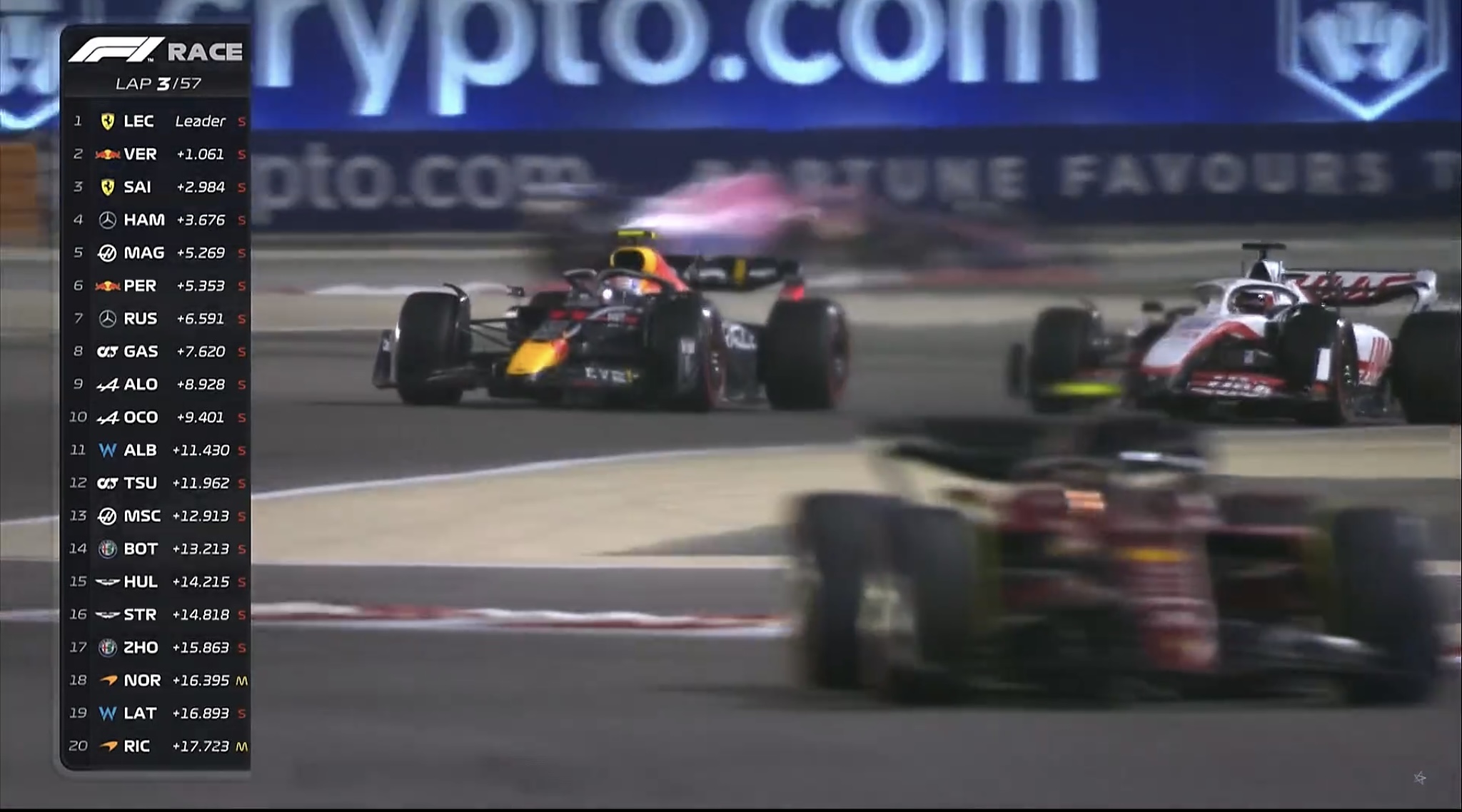 Forza Ferrari! It's a Ferrari 1-2 after 911 days at the 2022 Bahrain GP ...