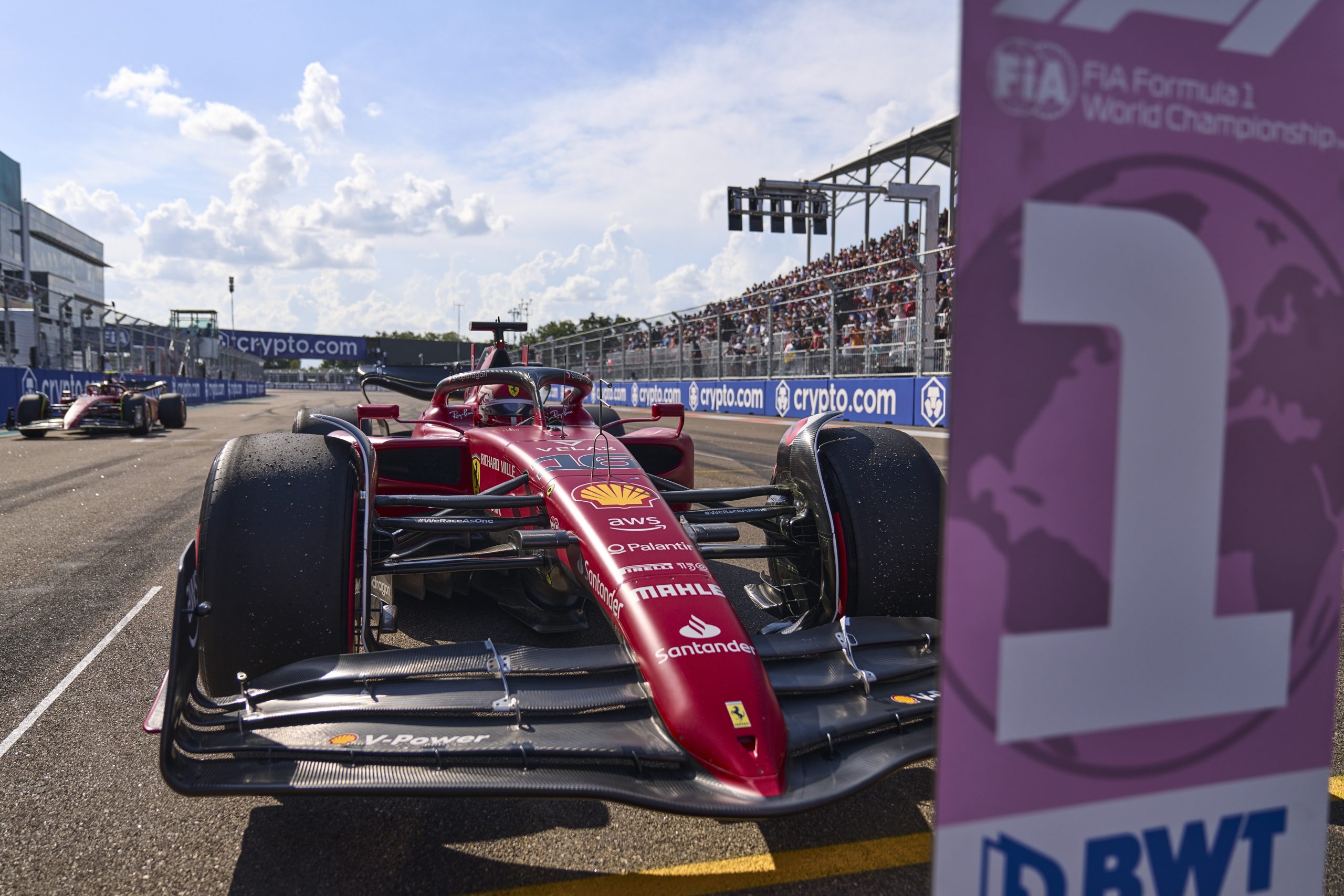 It's a Ferrari front row lockout at Miami! Qualifying highlights ...