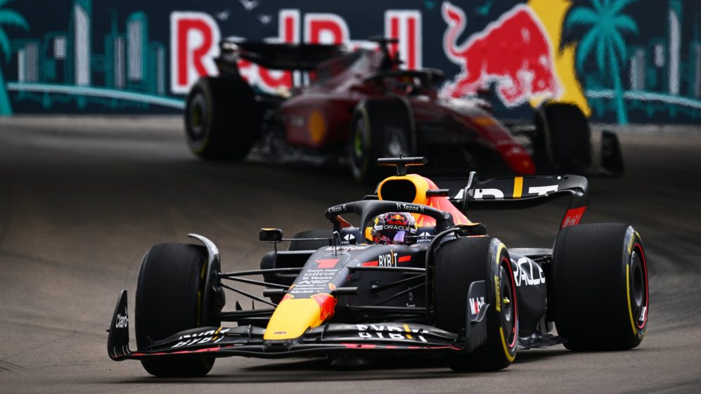 Max Verstappen wins the inaugural Miami GP as both Ferrari cars finish ...