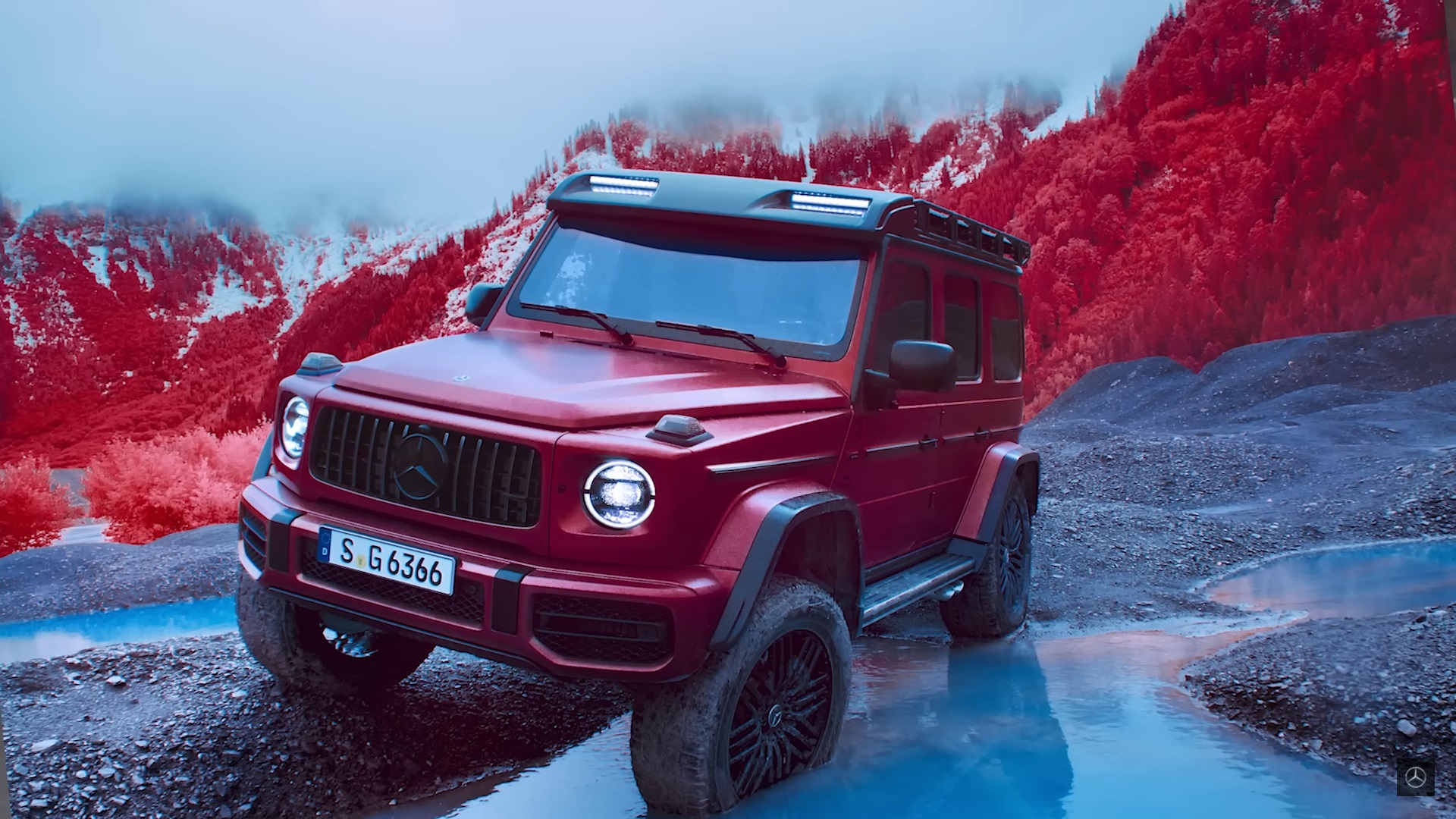 This is the ALL NEW Mercedes-AMG G63 4X4 Squared! Power has a purpose ...