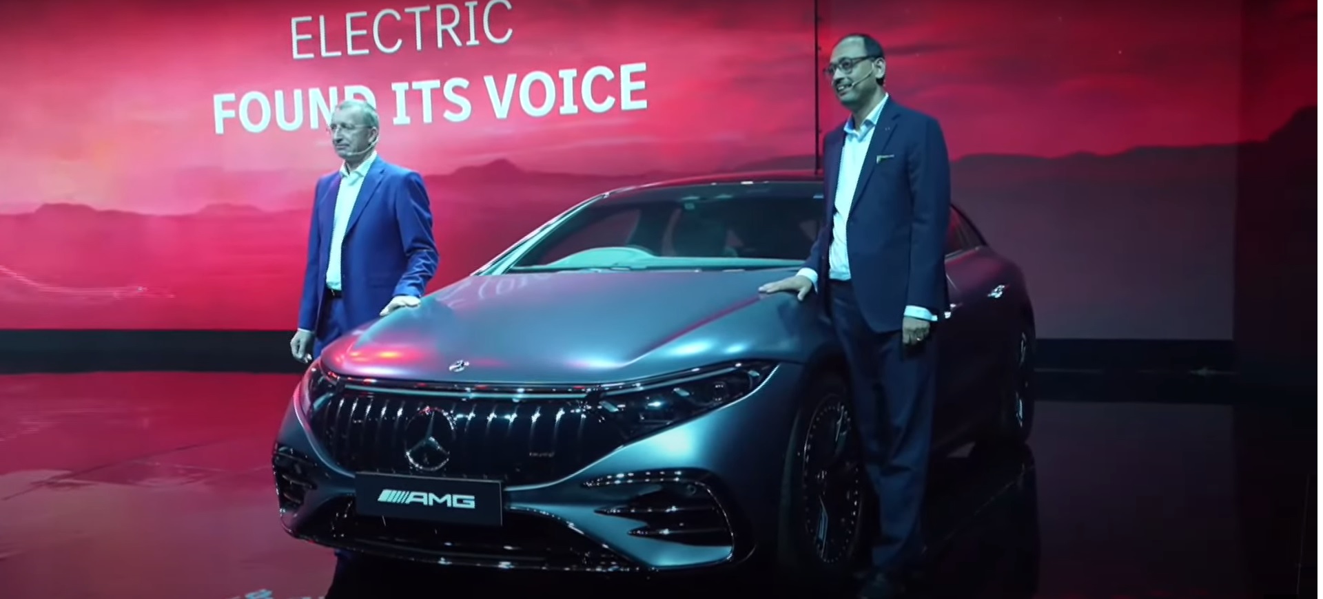 Mercedes Benz launches the AMG EQS saloon! India's most luxurious EV ...